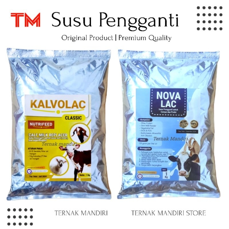Jual SUSU KALVOLAC NOVA LAC susu terbaik anti diare untuk cempe dan ...