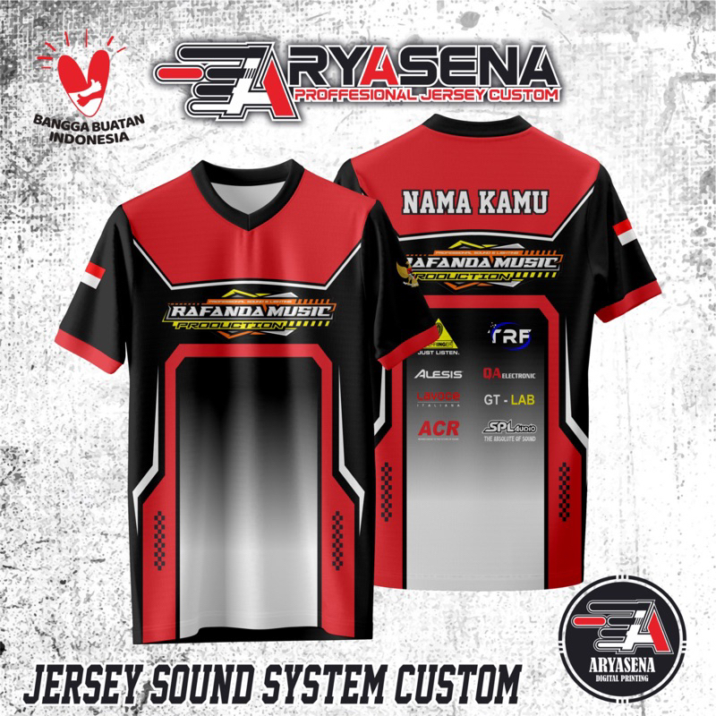 Jual Jersey sound system custom | Shopee Indonesia