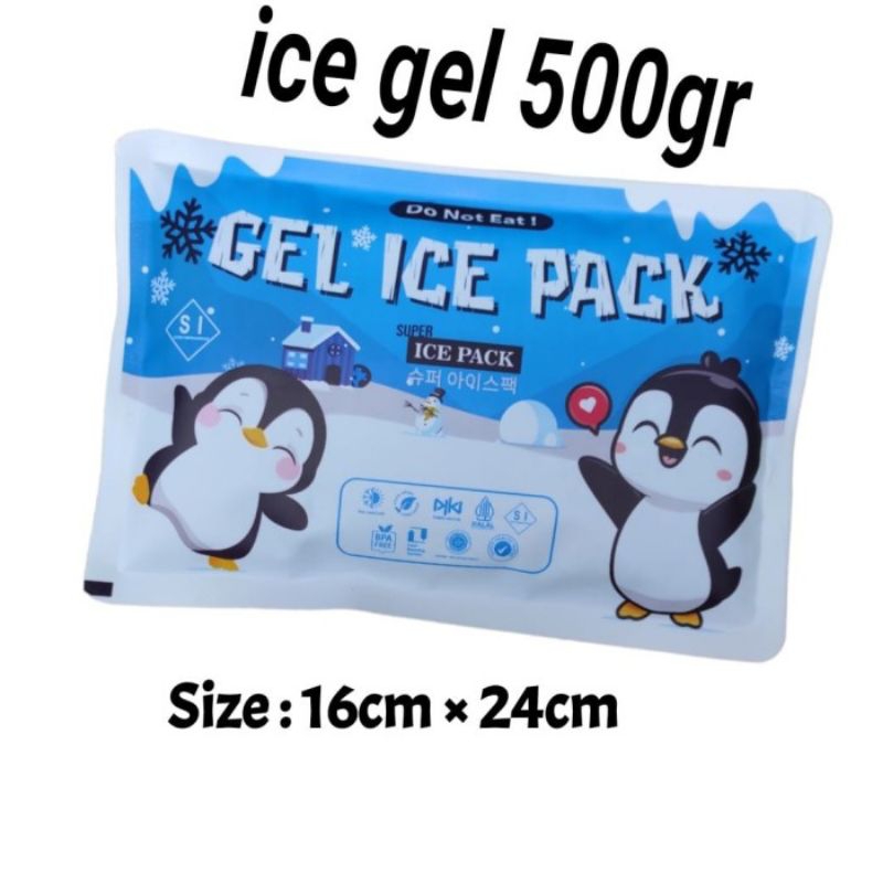 Jual ICE gel 500 gram jumbo ice pack pendingin Asi - ice gel pendingin ...