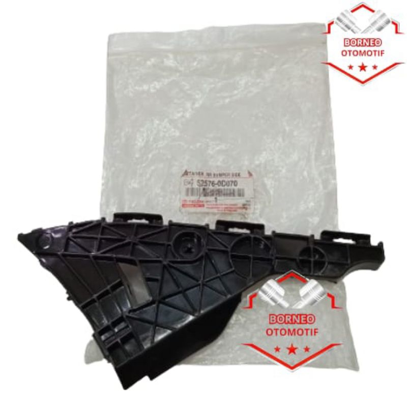 Jual Breket Bemper Belakang Kiri Vios 2007-2013 Gen 2 Original 52576 ...