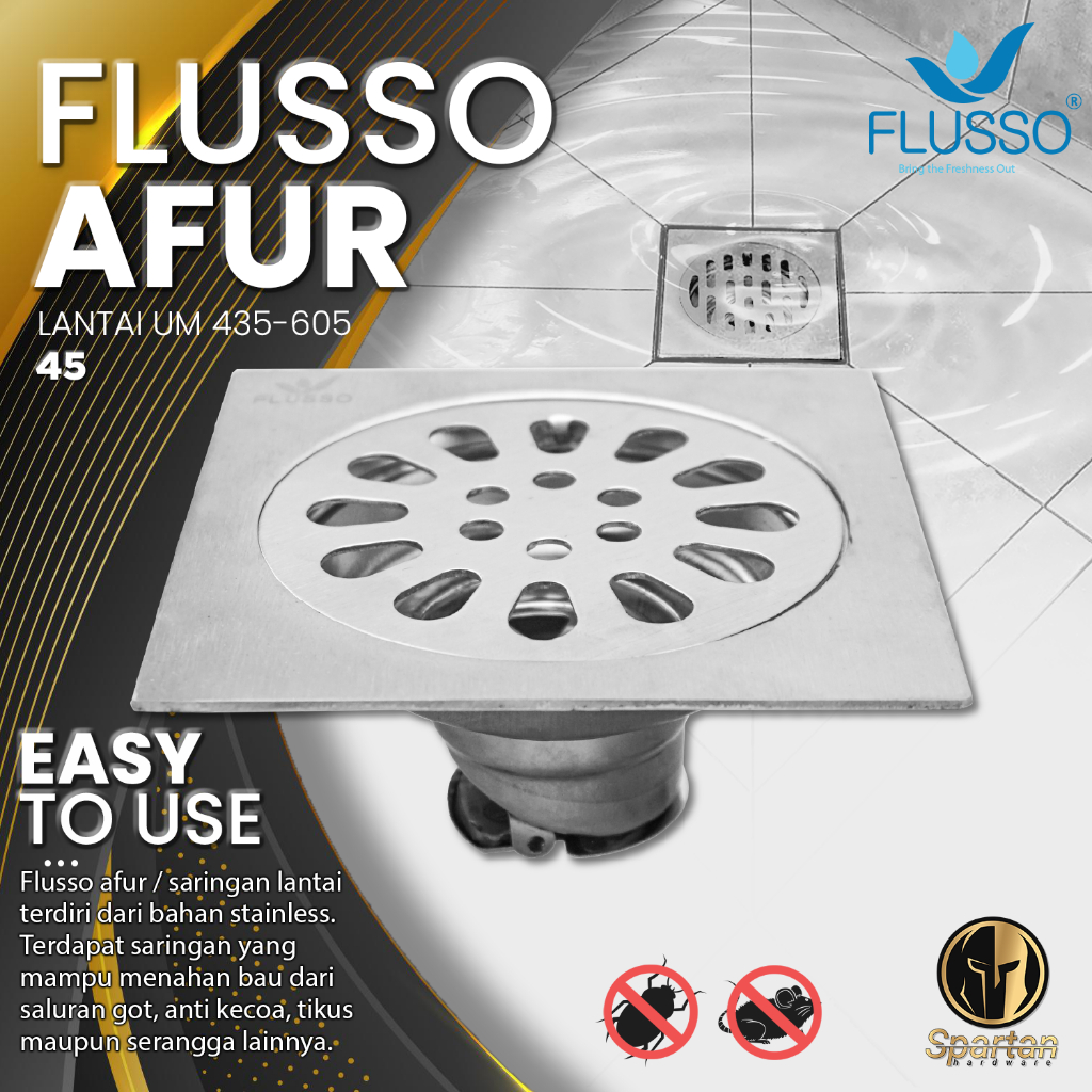 Jual Floor Drain Saringan Got Pembuangan Air / Afur Lantai Kamar Mandi ...