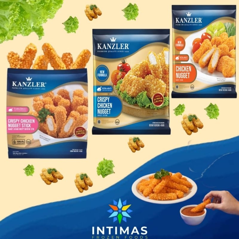 Jual Kanzler Crispy Chicken Nuggut, Chiken Nugget, Stick Nugget Nettro ...
