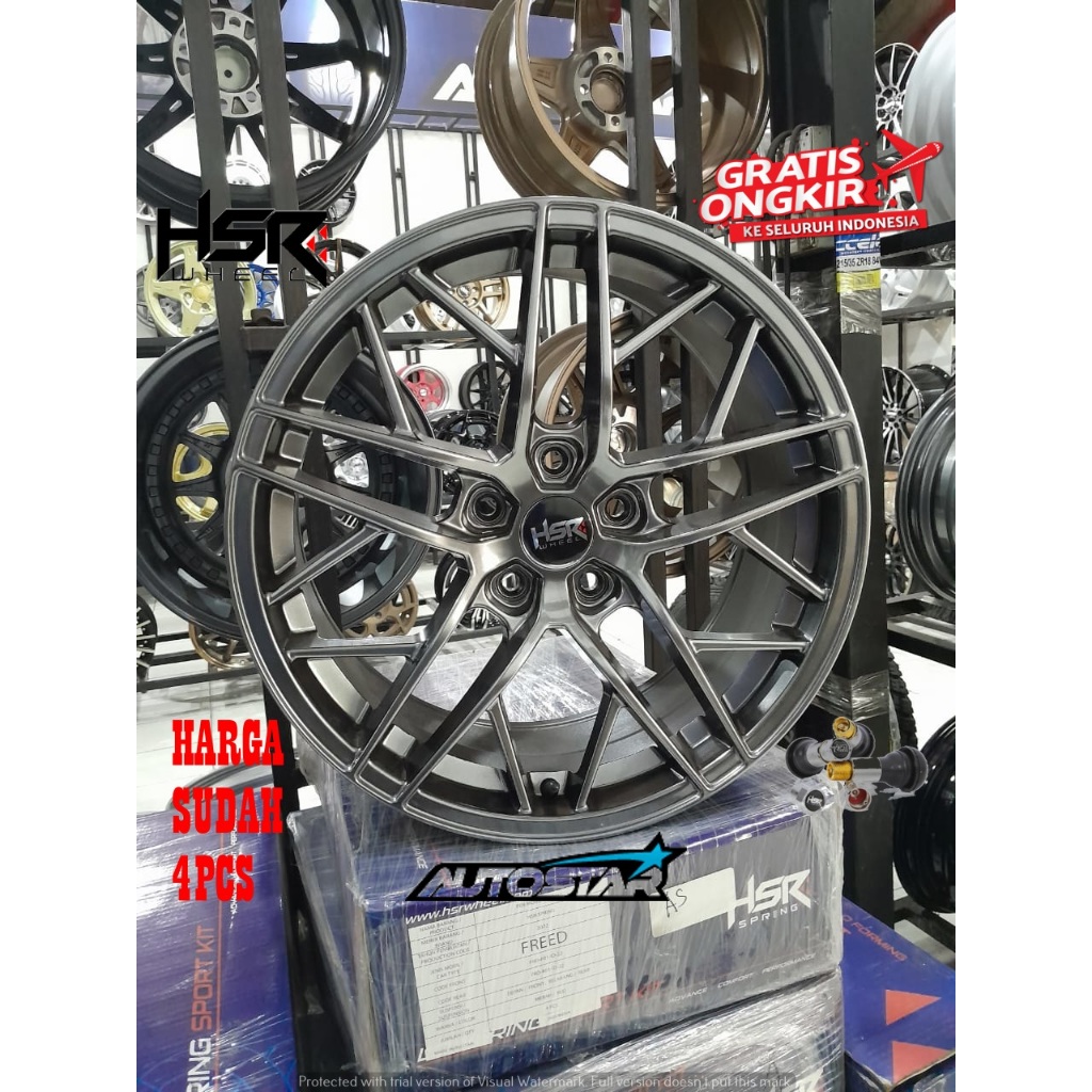 Jual Velg Racing Sporty Ring 18 HSR Takamatsu Untuk Innova Reborn Venturer Zenix Newrush/Terios ...