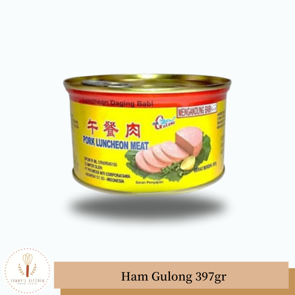 Jual Ham Gulong / Canned Pork Luncheon Meat / Daging Ham Babi | Shopee Indonesia