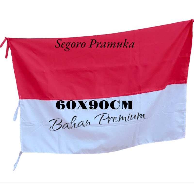 Jual Bendera Indonesia/ Bendera MERAH PUTIH 60X90CM PREMIUM | Shopee ...