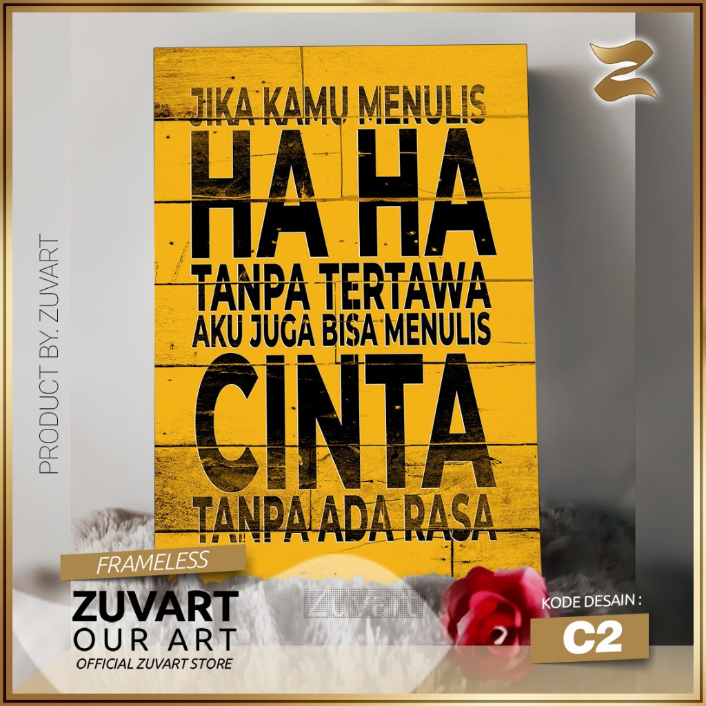 Jual POSTER MOTIVASI C2 HIASAN DINDING KATA-KATA MOTIVASI - WALL DECOR ...