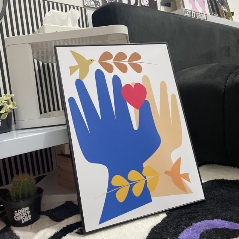 Jual POSTER DAN FRAME BLOCK, POSTER KEKINIAN, PAJANGAN DEKORASI ...