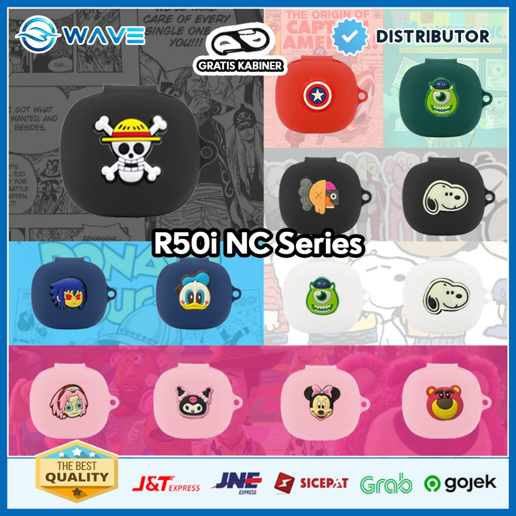 Jual [R50i NC] Premium Quality Soft Silicone Case Soundcore R50i NC ...