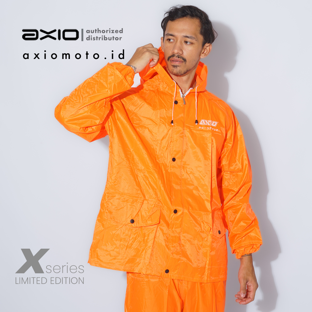 Jual Axio Jas Hujan Raincoat X-Series Limited Edition Unisex | Shopee ...