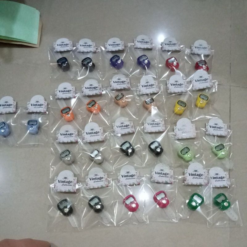 Jual Tasbih Counter mini/ tasbih digital variant minions / tasbih mini ...