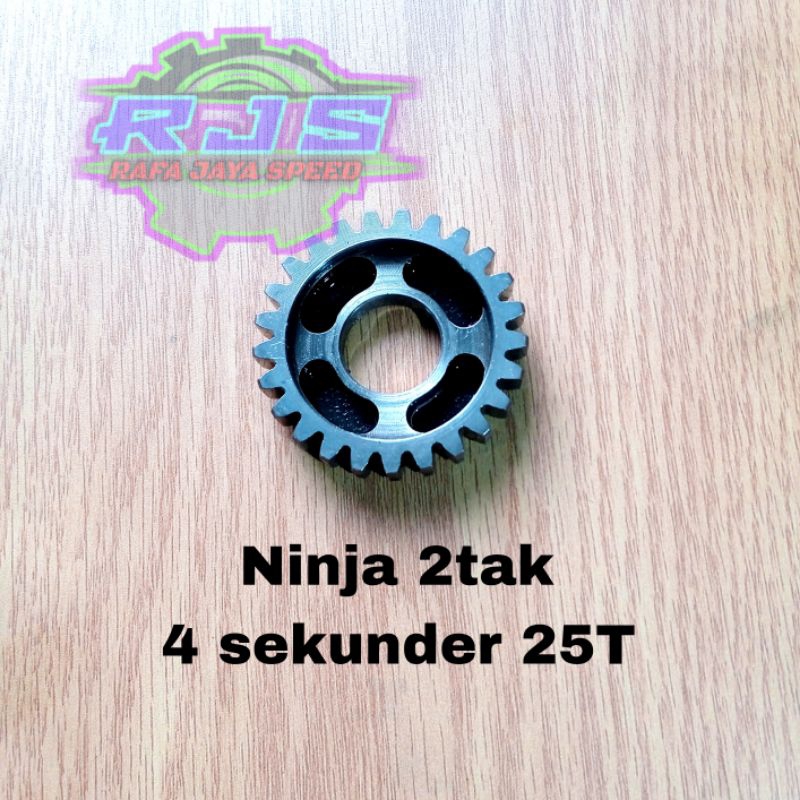 Jual rasio racing ninja 2tak gigi 4 sekunder 25T | Shopee Indonesia