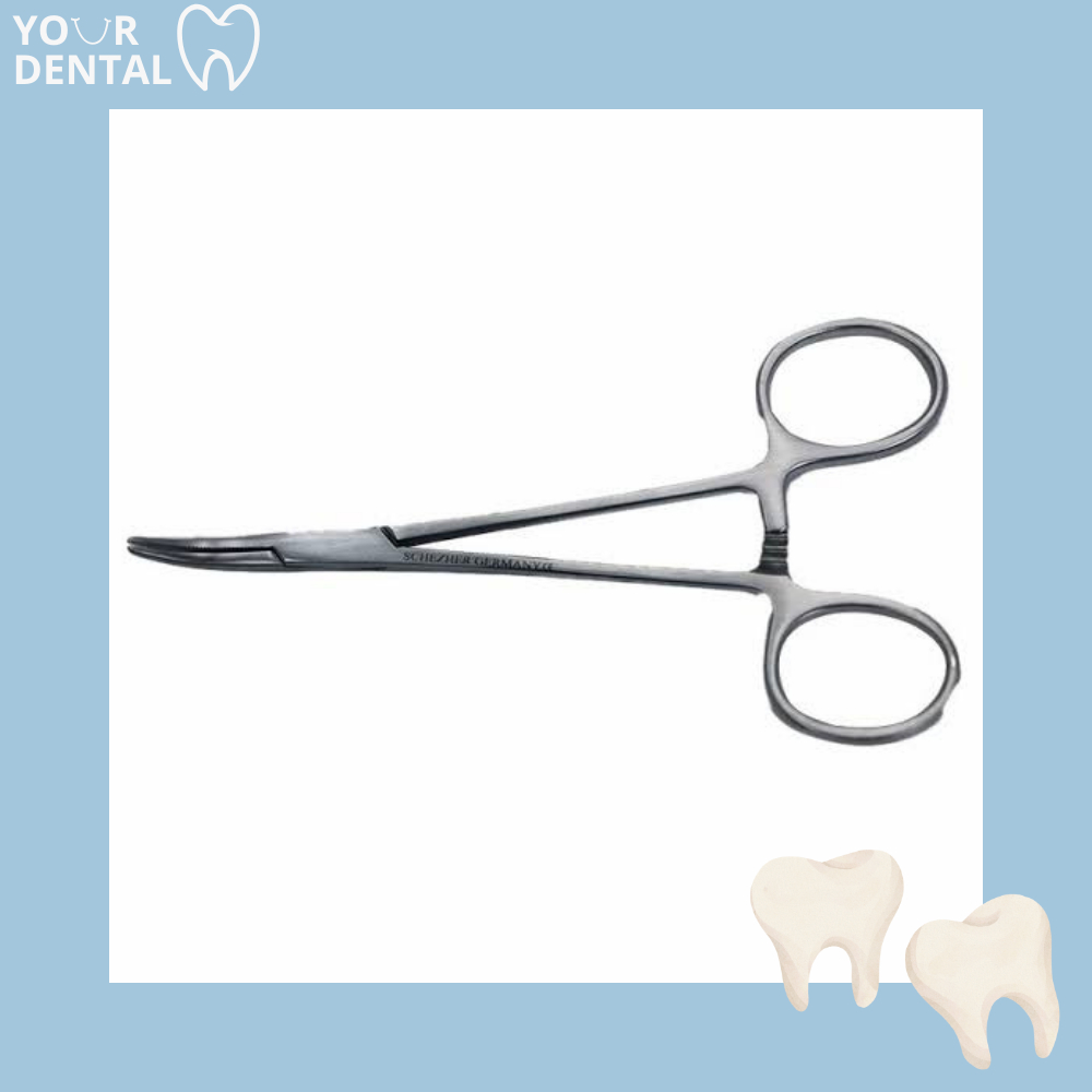 Jual Schezer Dental Needle Holder | Hemostat Klem Instrument | Mayo ...