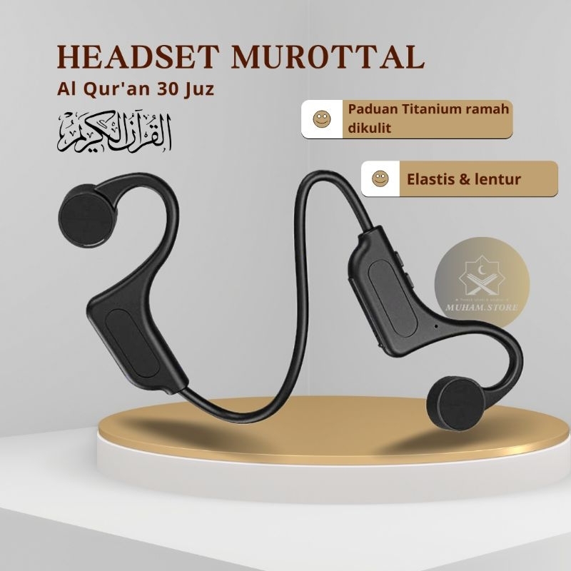 Jual Earphone Murotal - Headset Al Quran Murottal lengkap 30 juz ...
