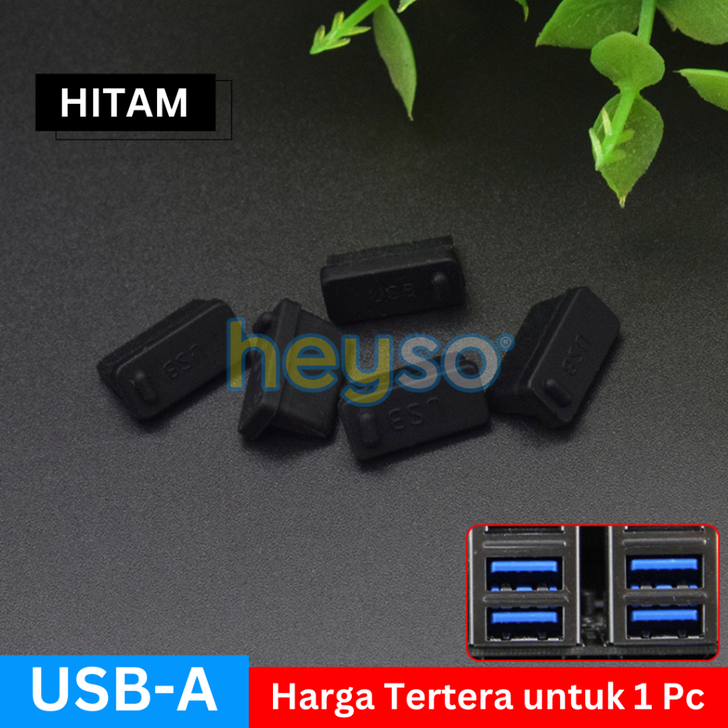 Jual Penutup Anti Debu Lubang USB A Silicone Dust Proof Cover Pelindung ...