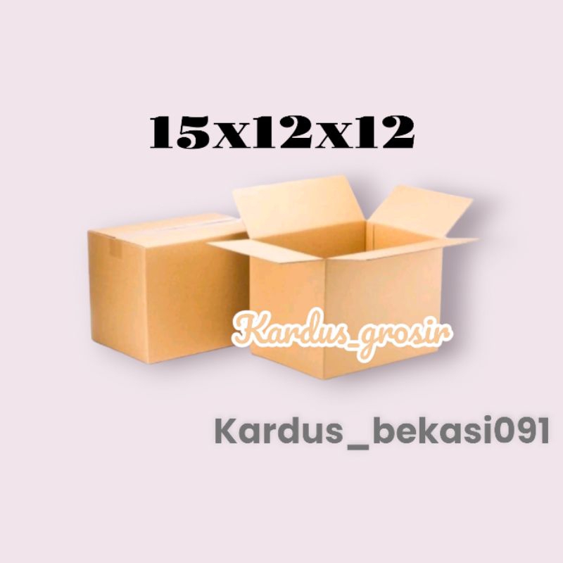Jual kardus box packing 15x12x12 | Shopee Indonesia