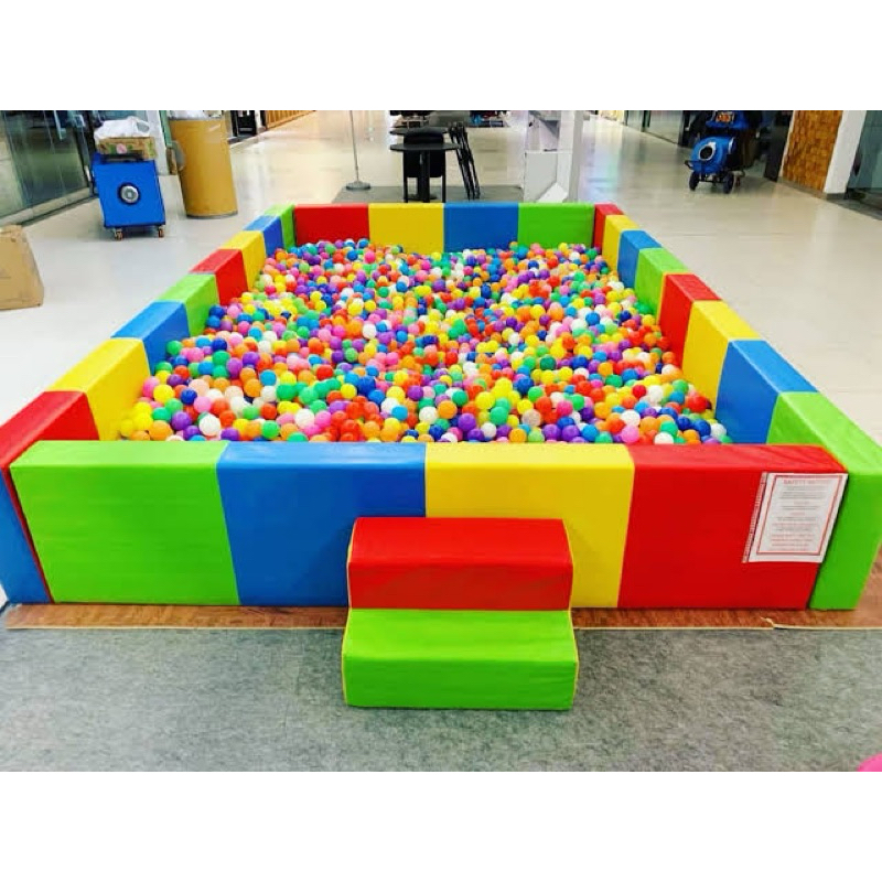 Jual BONUS 200 BOLA JUMBO KOLAM BOLA ANAK SOFTPLAY PLAYGROUND ARENA ...