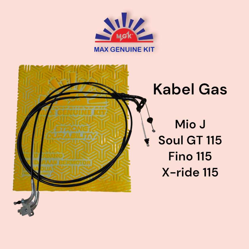 Jual MGK KABEL GAS MIO J SOUL GT 115 FINO 115 X-RIDE 115 KODE 54P ...