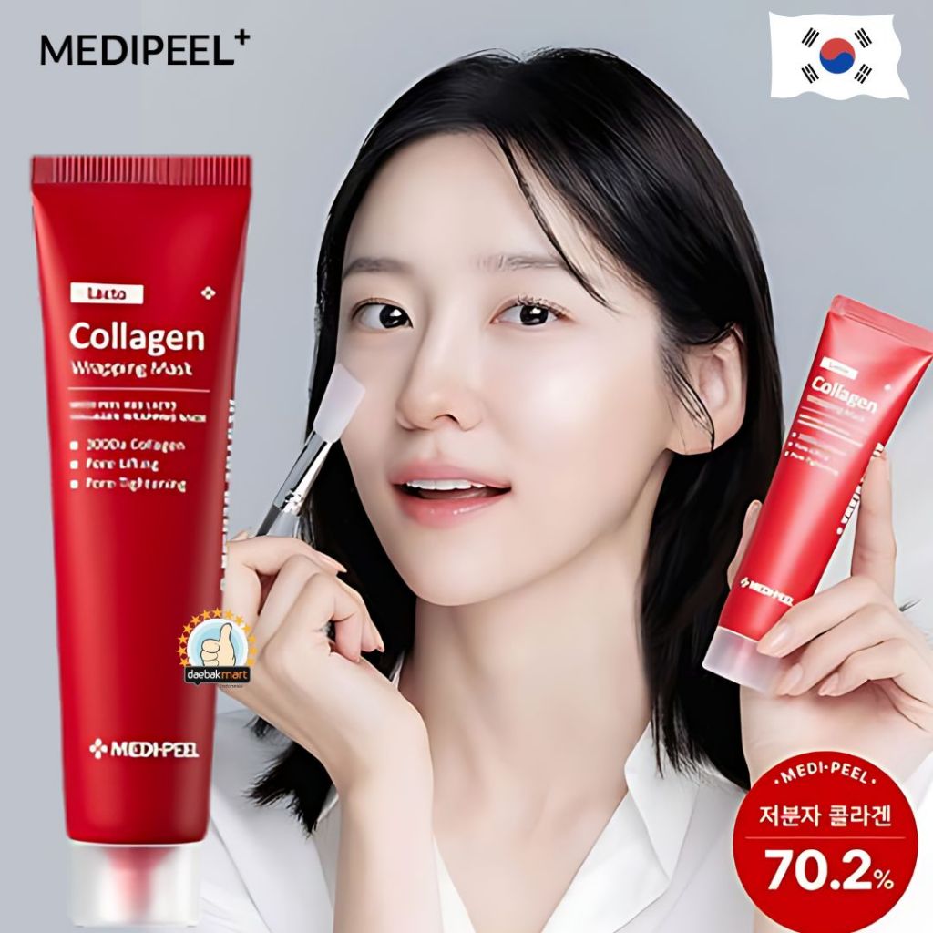 Jual Medi-peel Red Lacto Collagen Wrapping Mask 70ml | Shopee Indonesia