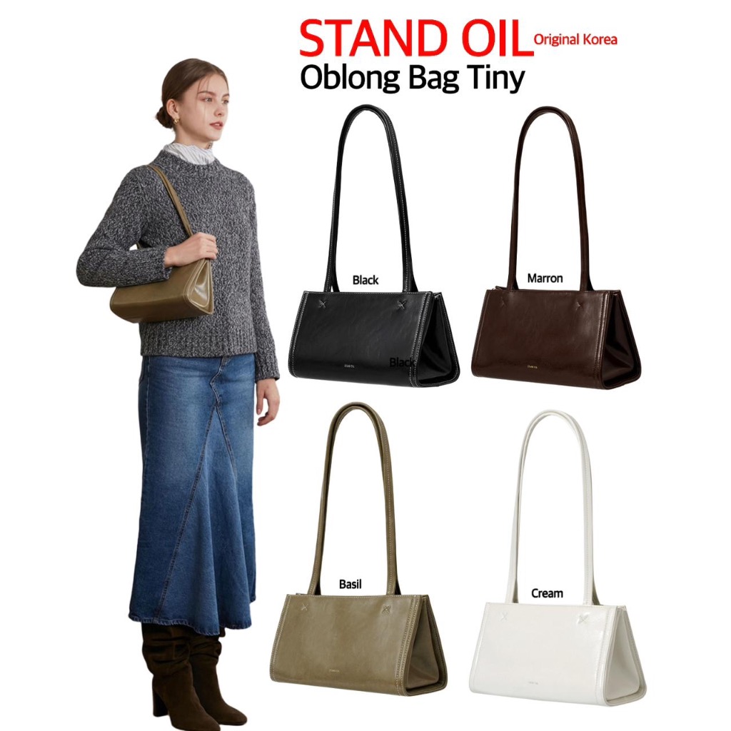 Jual (READY) STAND OIL Oblong Bag Tiny Original Korea | Shopee Indonesia