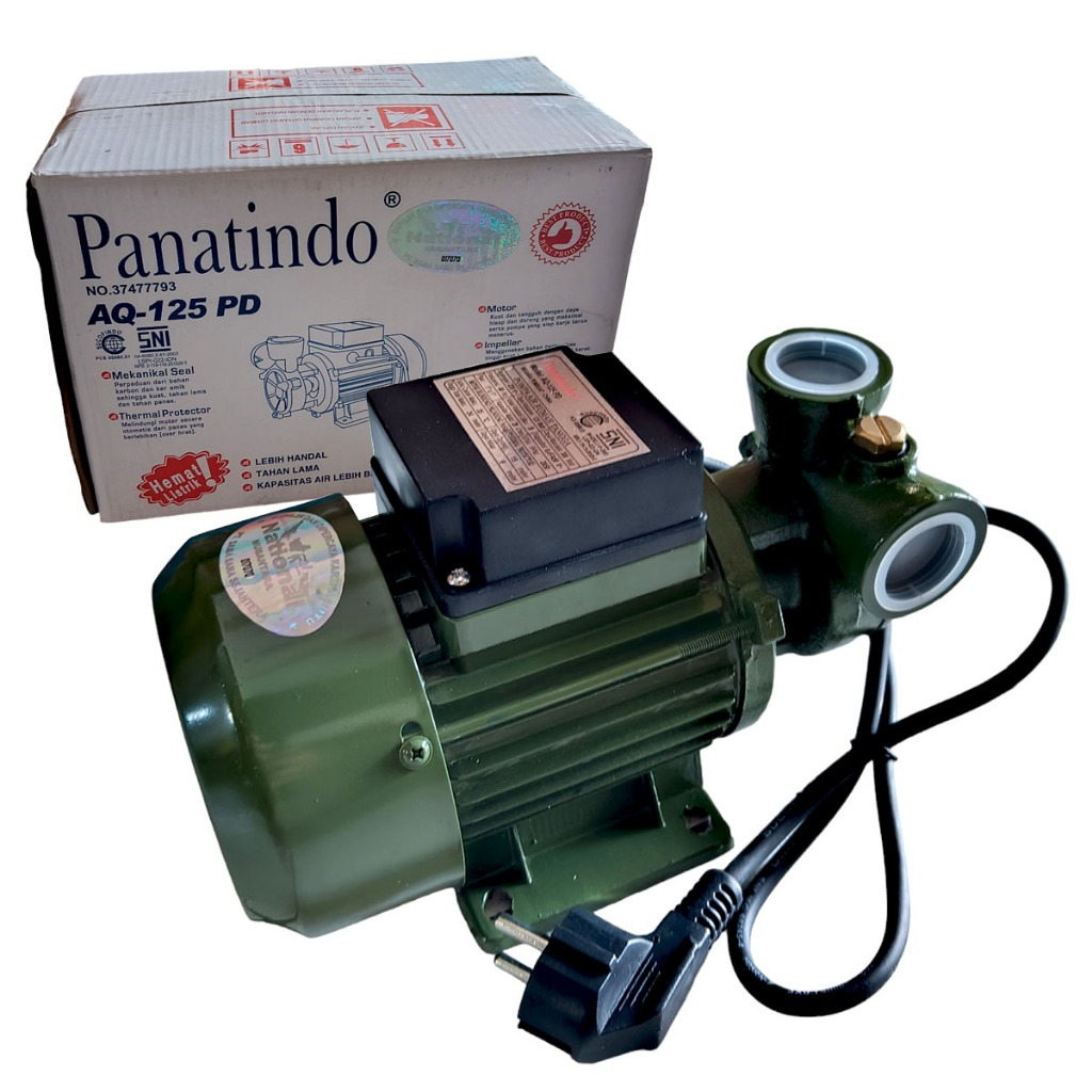 Jual MESIN POMPA AIR SUMUR PANATINDO AQ-125 GP 125 WATT NON OTOMATIS ...