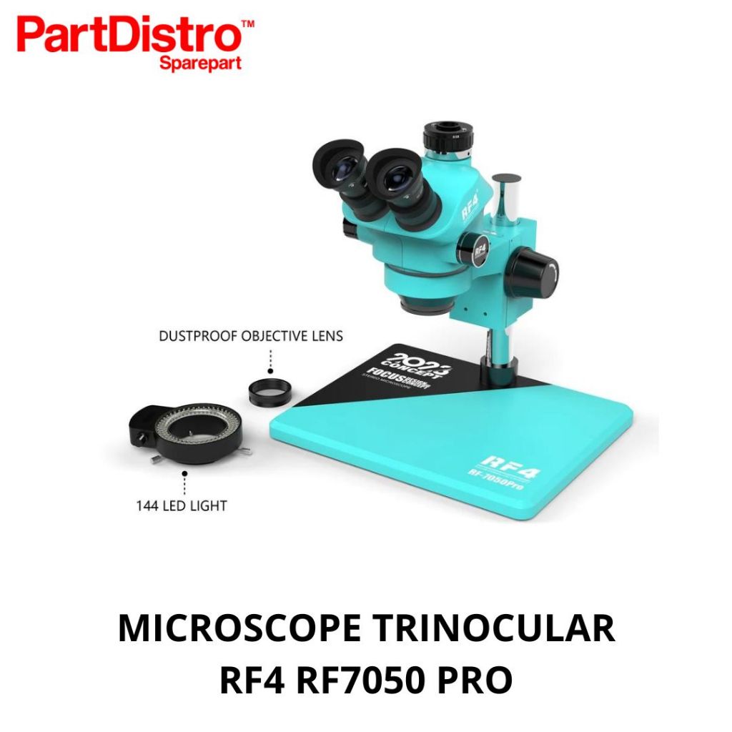 Jual MICROSCOPE TRINOCULAR RF4 RF7050 PRO | Shopee Indonesia