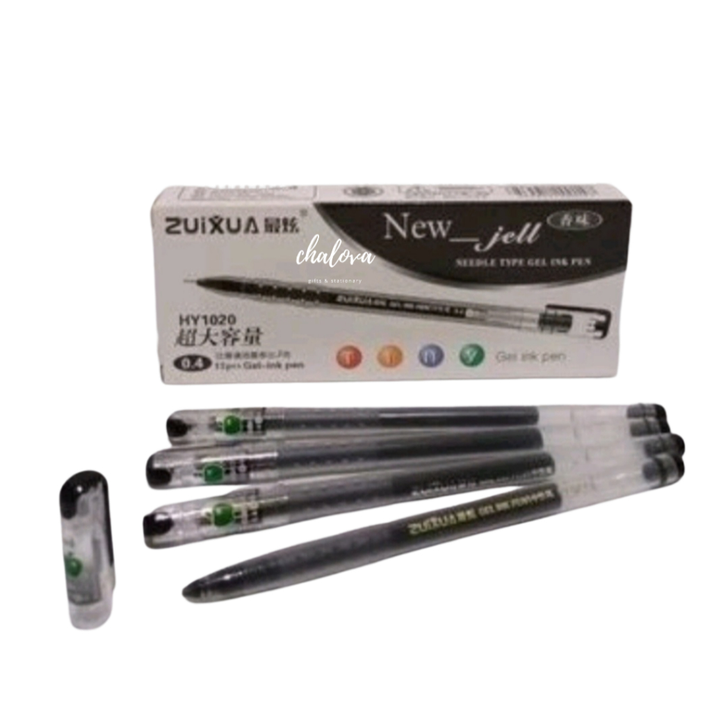 Jual [LUSIN] PULPEN ZUIXUA GEL PEN 0.4MM / ZUIXUA NEW GEL PEN ISI 12 ...