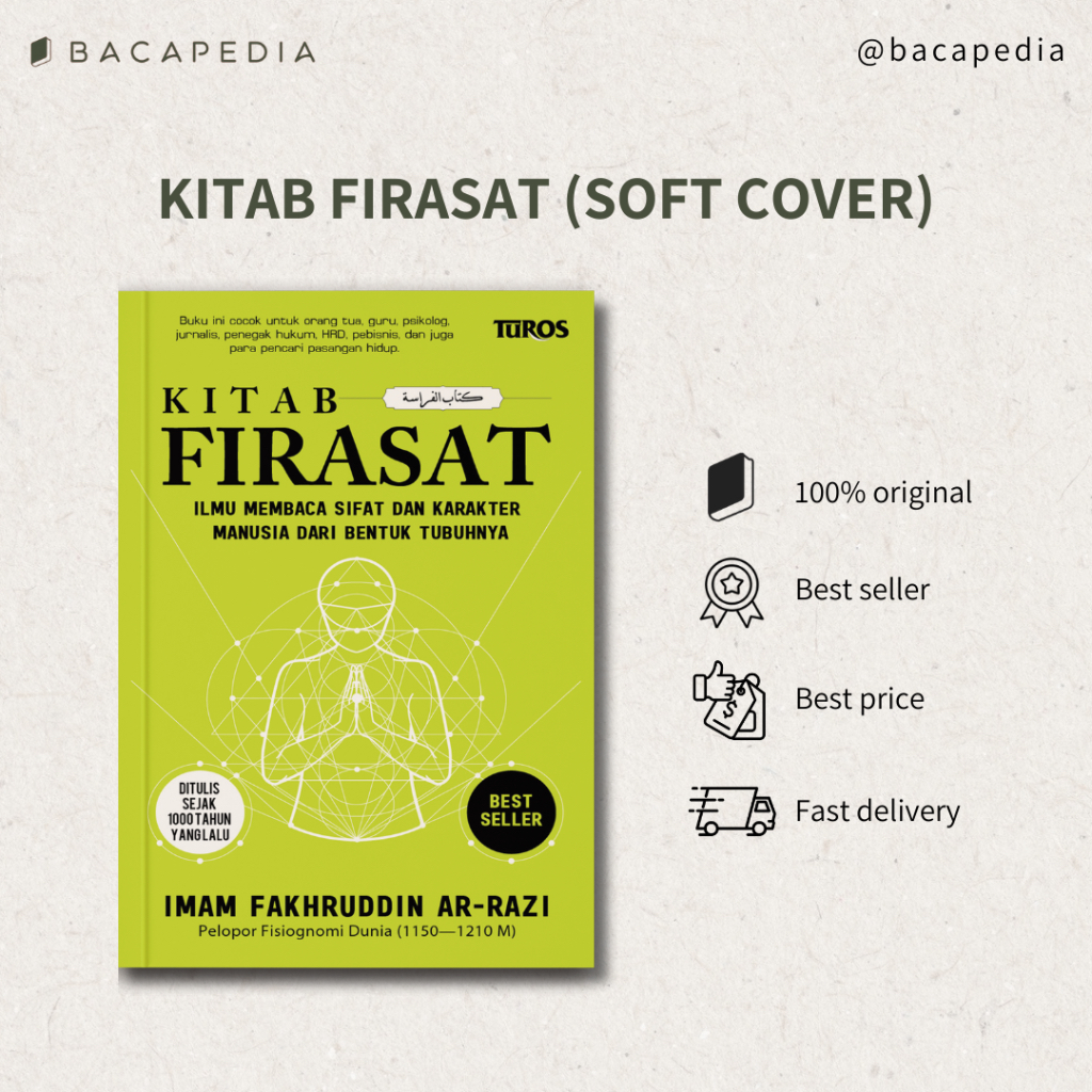 Jual Buku Kitab Firasat - Imam Fakhruddin ar-Razi (Soft Cover) | Shopee ...
