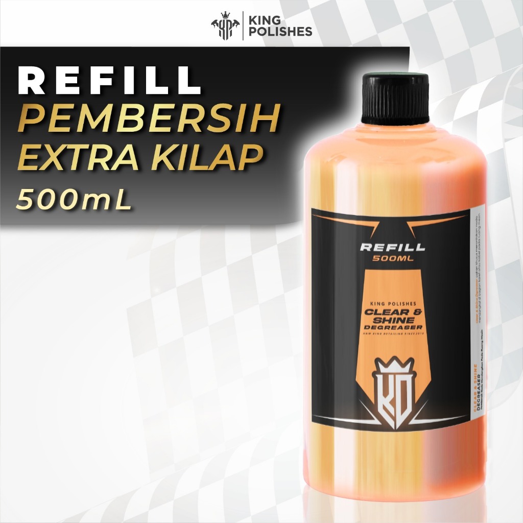 Jual kemasan refill clear shine degreaser 500 ml | Shopee Indonesia