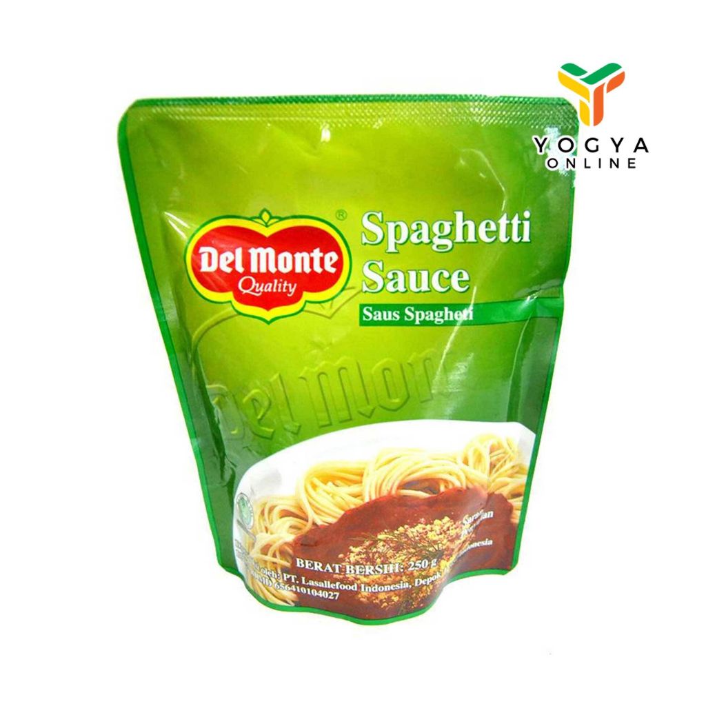 Jual Del Monte Spaghetti Sauce Pouch 250 Gr | Shopee Indonesia