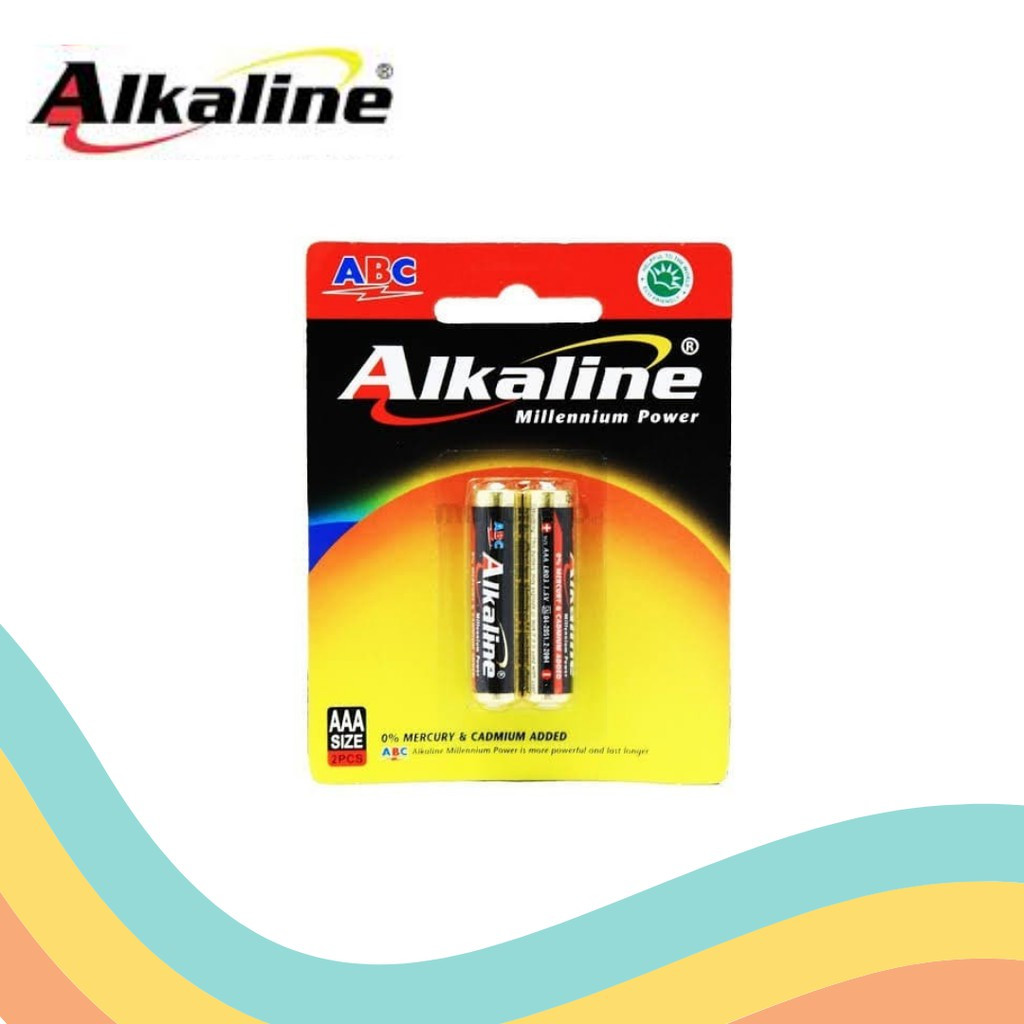 Jual Baterai ABC Alkaline AAA / Remote A3 isi 2 pcs Battery | Shopee ...