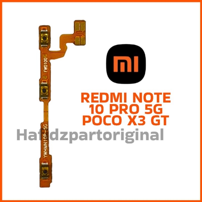 Jual Flexibel Flexible On Off Volume Xiaomi Redmi Note 10 Pro / 11 Pro 4G/ 11 Pro 5G / Poco X3 ...