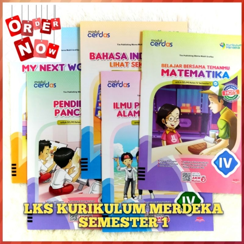 Jual LKS Kurikulum Merdeka Kelas 4 SD/MI Semester 1 - PT. Warna Mukti Grafika | Shopee Indonesia
