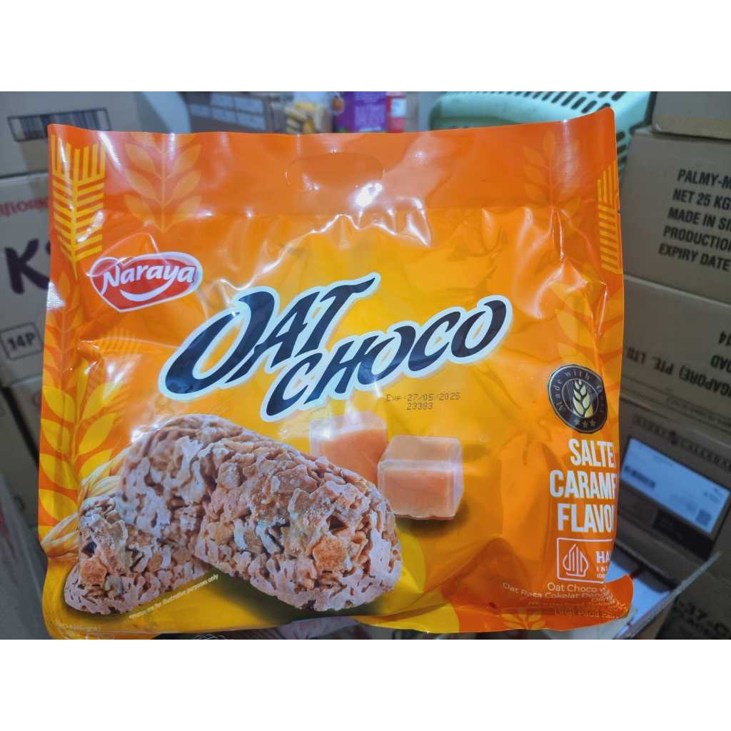 Jual NARAYA OAT CHOCO/ CHOCORIO 320 GR ISI +- 40PCS MURAH | Shopee ...