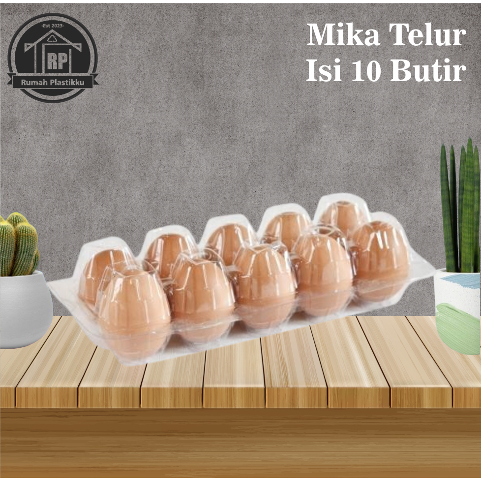Jual Mika Packing Telur / Packing 10 Butir Telur / kemasan ecer per 10 ...
