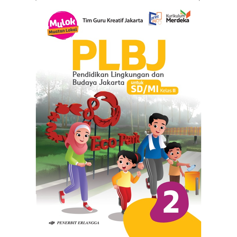 Jual [Erlangga Official] Pendidikan Lingkungan dan Budaya Jakarta (PLBJ ...