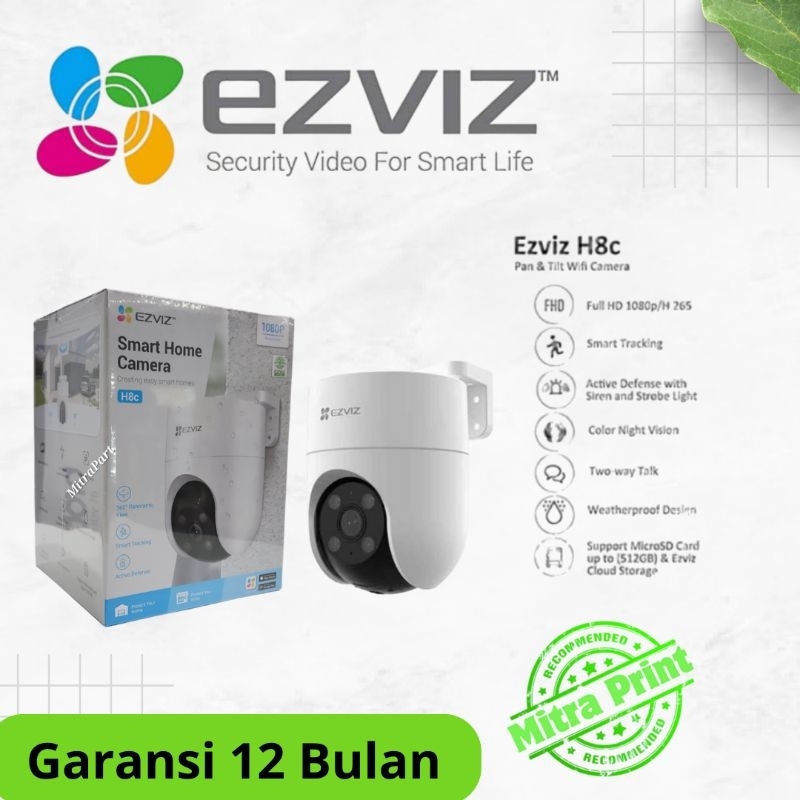 Jual Ezviz H8c 4MP 2K+ Outdoor CCTV Pan & Tilt Wifi IP Camera Auto Tracking | Shopee Indonesia