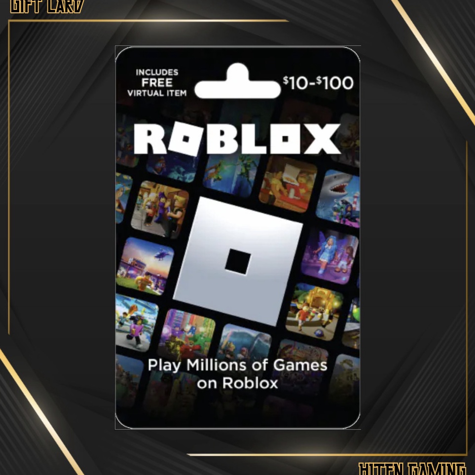Jual KODE T44G Voucher Roblox Robux Card Gift Cards Digital Code v2 ...