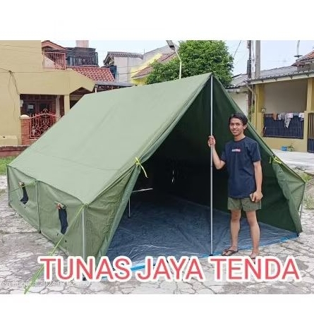 Jual TENDA PRAMUKA REGU KOMANDO BARAK DINIR 3x4x2 STANDAR TNI KAPASITAS ...