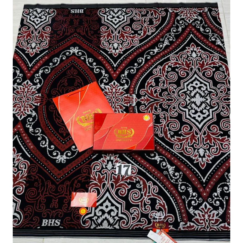 Jual SARUNG BHS INFINITY MOTIF BATIK GOLD | Shopee Indonesia