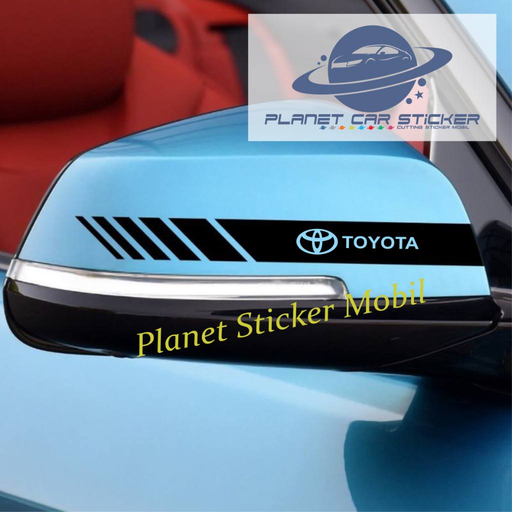 Jual sticker toyota stiker spion mobil toyota avanza innova raize veloz ...