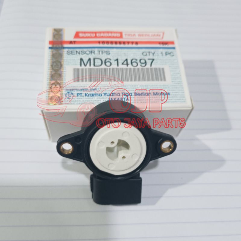 Jual Sensor Throttle Posision Sensor TPS COLT T120ss Injec MD614697 ...