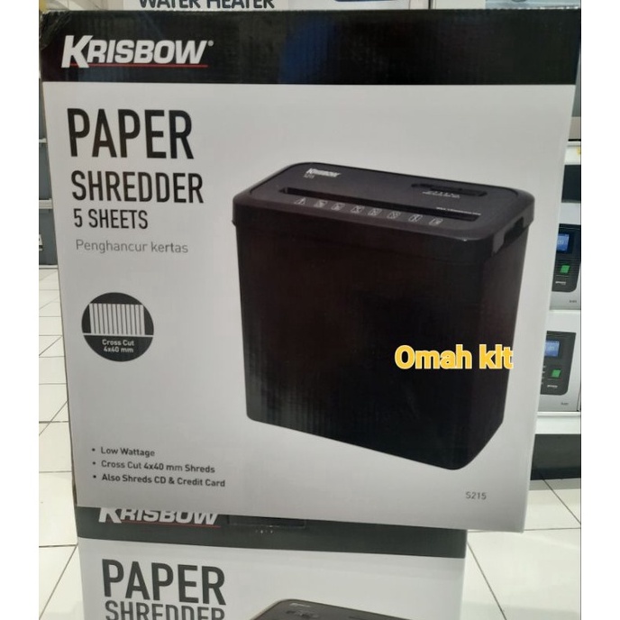 Jual KODE T37X mesin penghancur pemotong kertas krisbow papper shredder S215 KRISBOW | Shopee ...