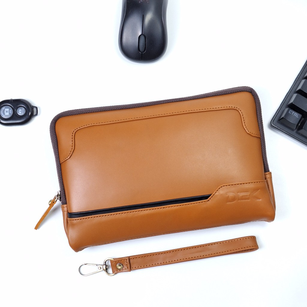Jual DIEK Handbag Pria Kulit Asli Clutch MALEFIC Pria Kulit Asli ...