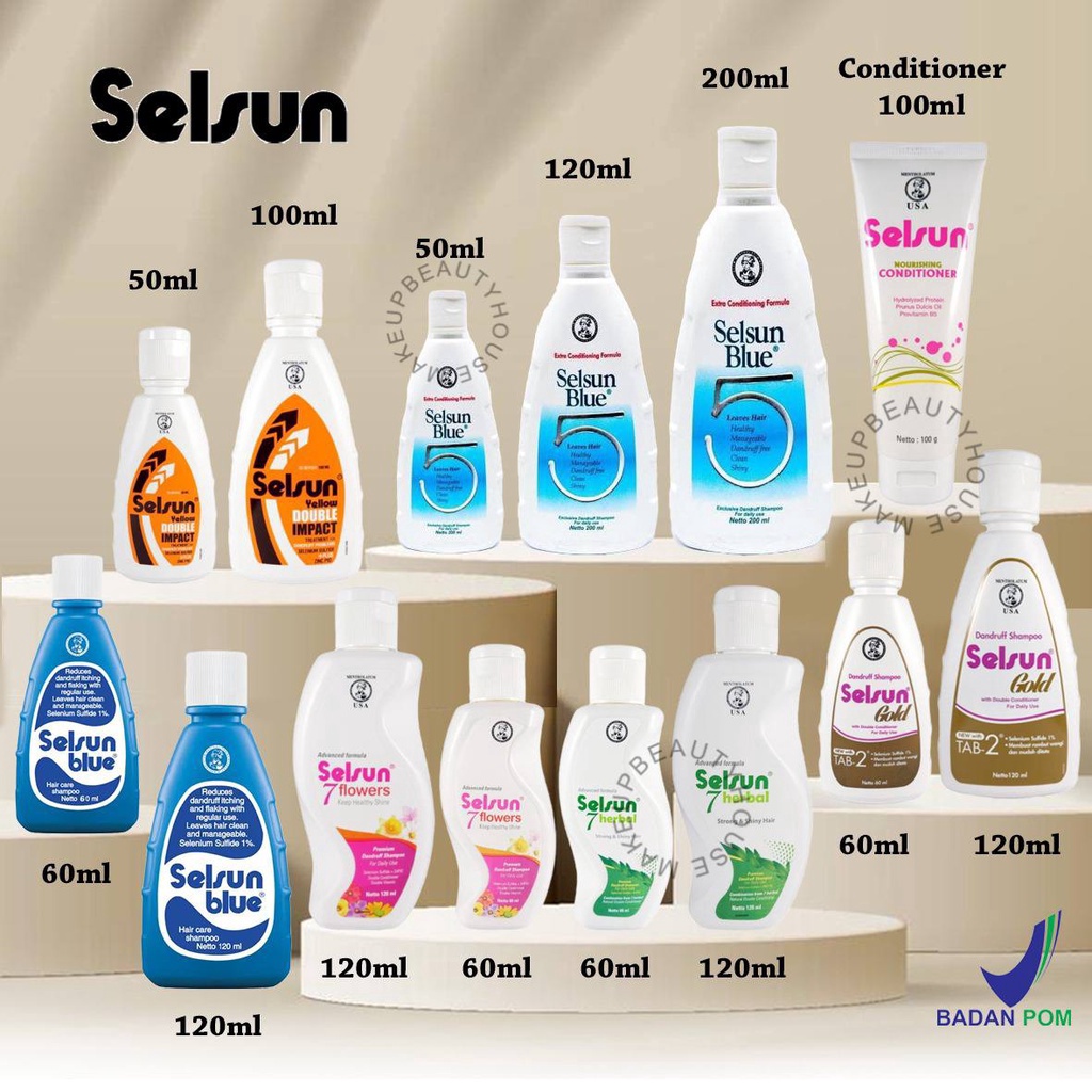 Jual RAIH DISKON SELSUN Shampoo Conditioner Series Shampoo Anti Ketombe ...