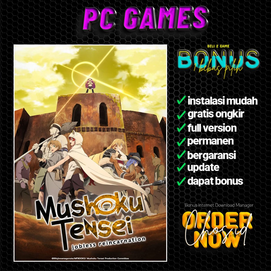 Jual Mushoku Tensei Jobless Reincarnation Quest of Memories | Game PC ...