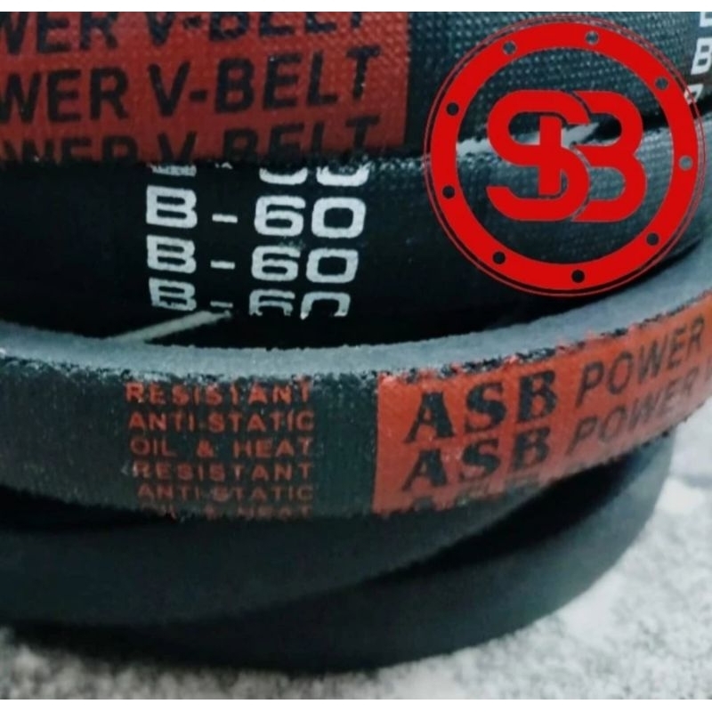 Jual VAN BELT V BELT FAN BEL TALIKIPAS B60 B 60 MERK ASB ASLI ORIGINAL ...