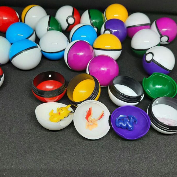 Jual HJ6 mini figure pokemon pokeball | Shopee Indonesia