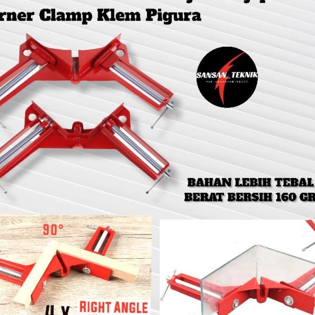 Jual KP8 Corner Clampklem Sudut Siku 13grm | Shopee Indonesia