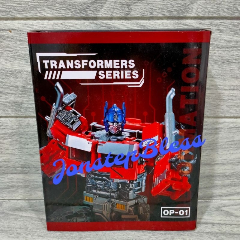 Jual Optimus Prime OP -01 Robot Transformers Figure | Shopee Indonesia
