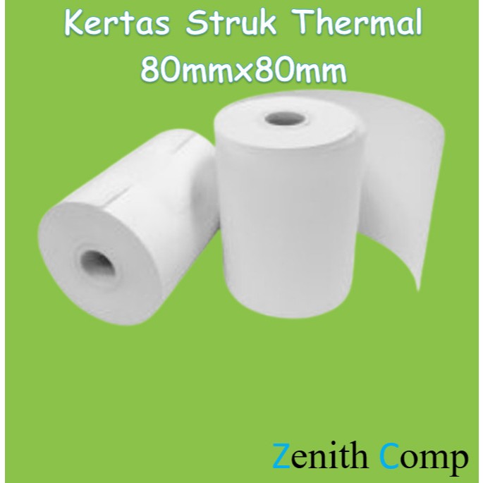 Jual Kertas Struk Thermal 80mmx80mm | Shopee Indonesia